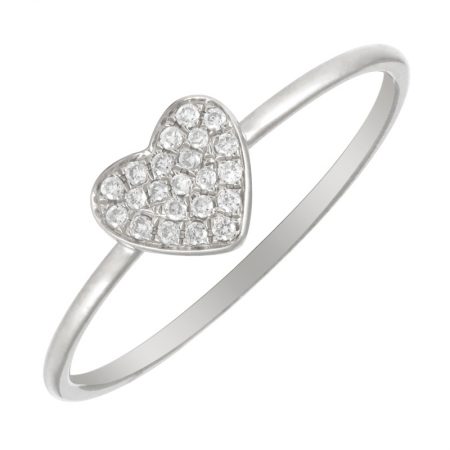 14K Gold Small Heart Ring – POMOTO